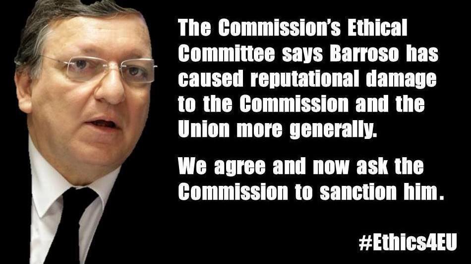 Petition update · #Barroso has caused reputational damage to EC & EU ...
