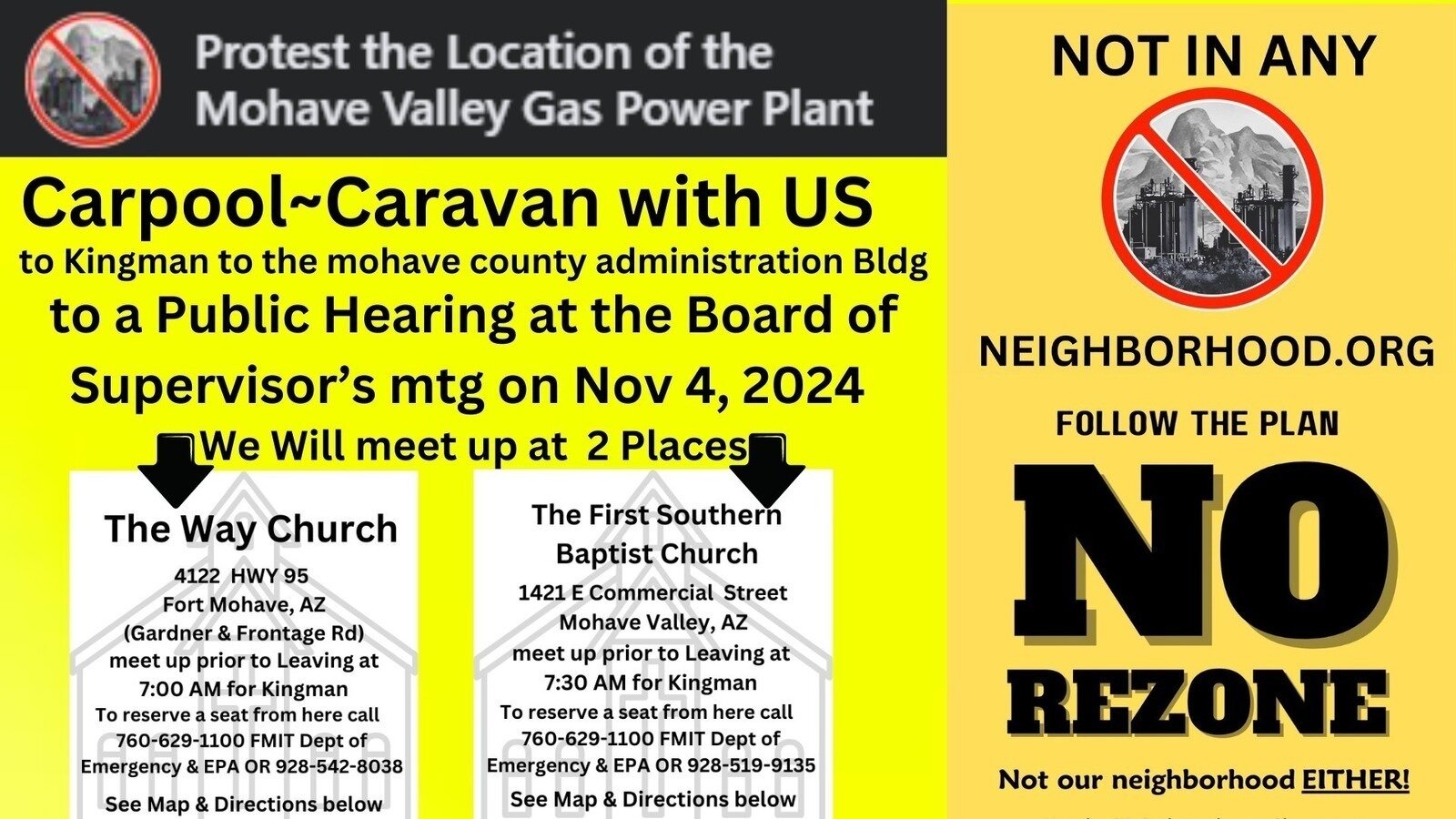 Petition update · MARK YOUR CALENDARS - 11/4/24 9AM -PUBLIC HEARING ...