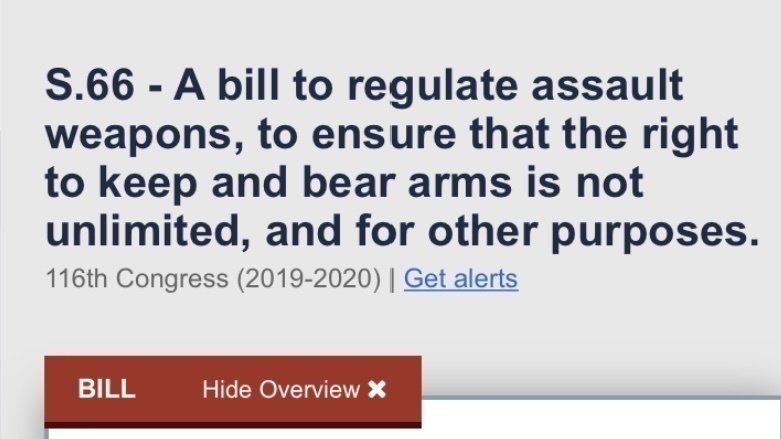 Petition · Prevent the infringement of the 2nd Amendment by stopping S ...