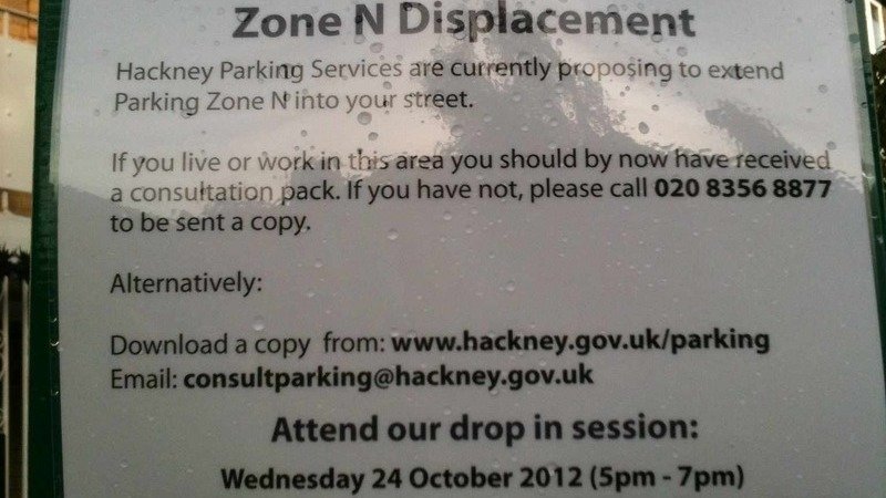 Petition · HACKNEY COUNCIL: Stop the extension of the Zone N parking ...