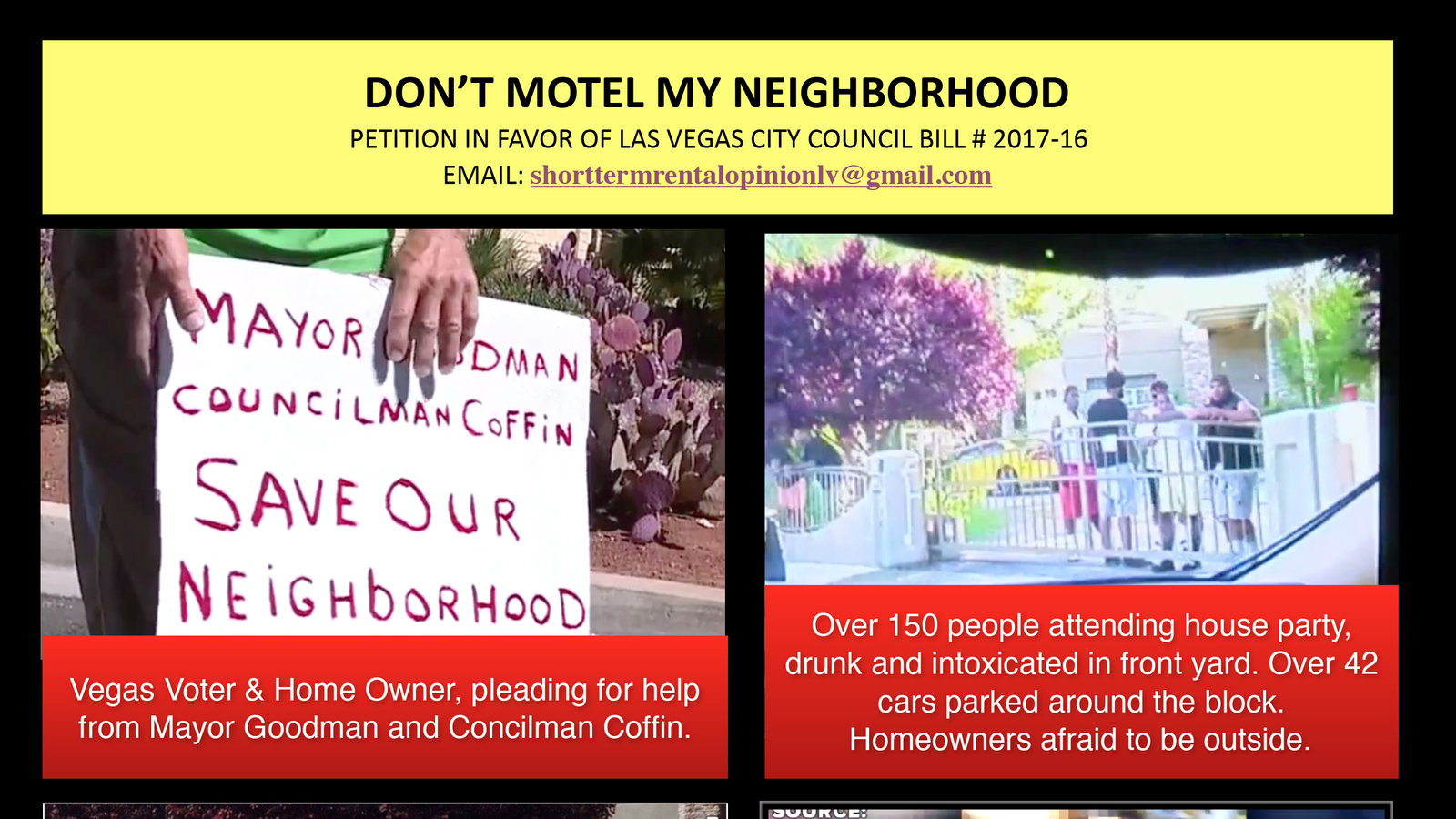 Petition · Short Term Rentals DON'T belong residential neighborhoods ...