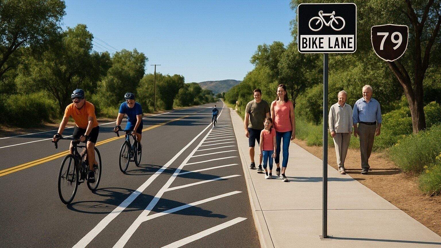 Petition · Create Safe Bike Lanes and Sidewalks on Highway 79 ...