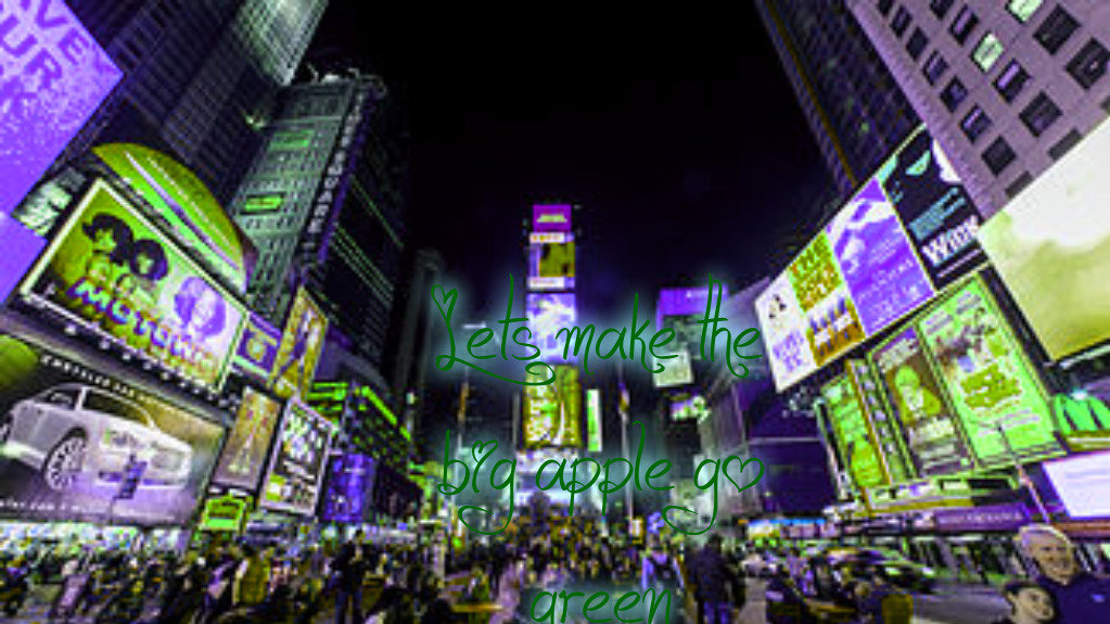 Petition · make the big Apple Go green - United States · Change.org