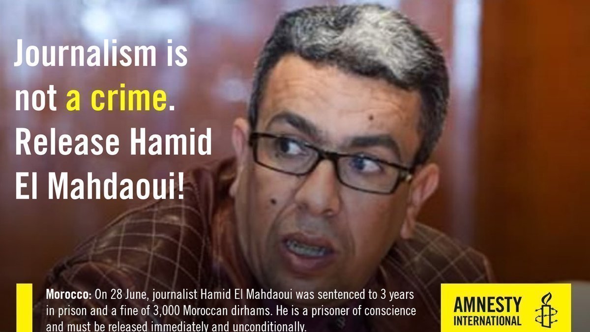 Pétition · Liberté pour El Mahdaoui Hamid - Maroc · Change.org