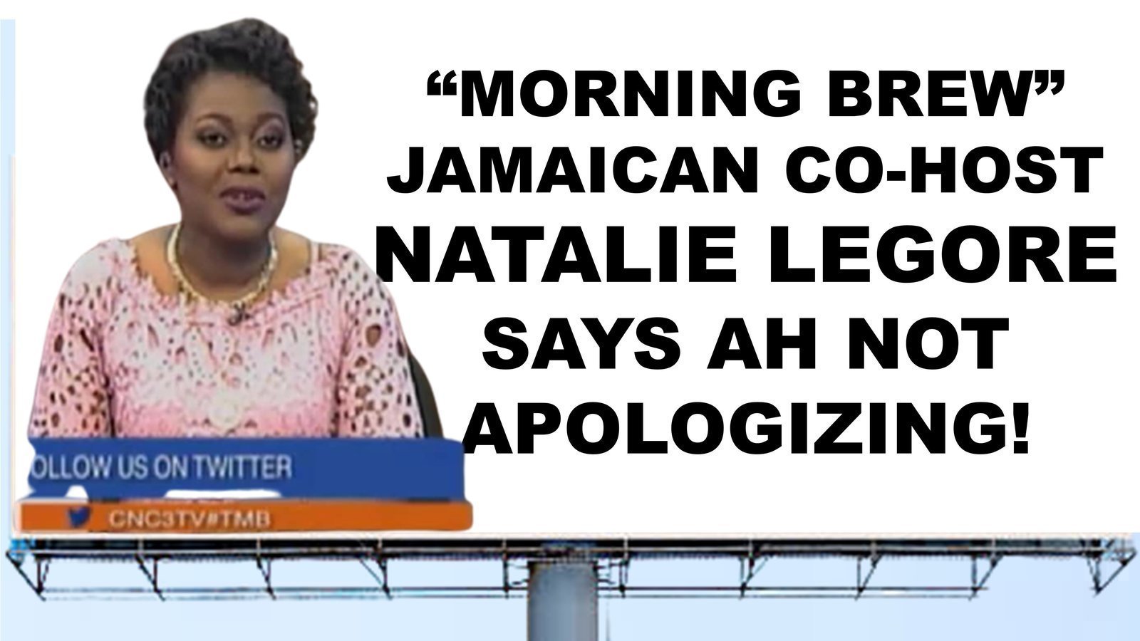 Petition · FIRE NATALIE LEGORE OF CNC3 MORNING BREW The is about a statement made on-air by ...