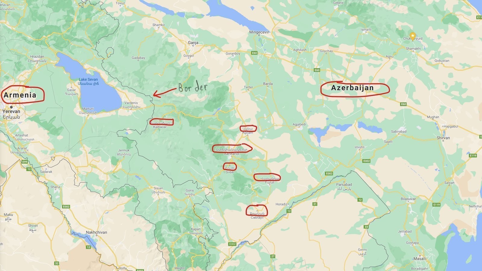 Petition · Google to remove Armenian names of cities on Azerbaijan ...