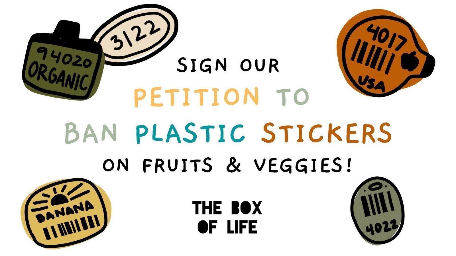 Petition · Ban Plastic Fruit Stickers - United States · Change.org