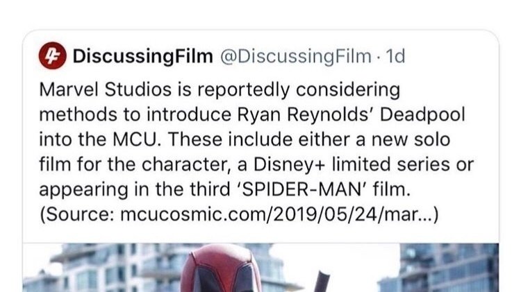 Petition · Introduce Ryan Reynolds’ Deadpool into the marvel cinematic ...
