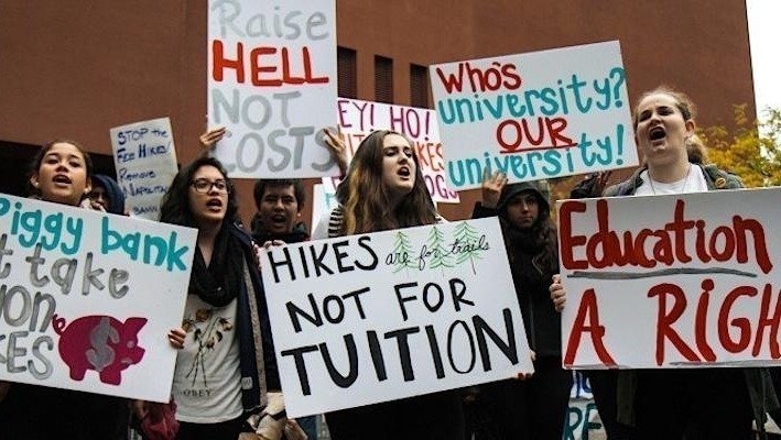 Petition · Stop tuition hike and support higher wages - United States ...
