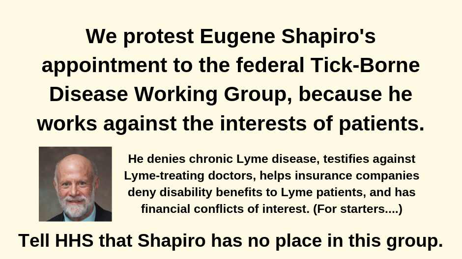 Petition · Keep Eugene Shapiro OFF the TBD Working Group - United ...
