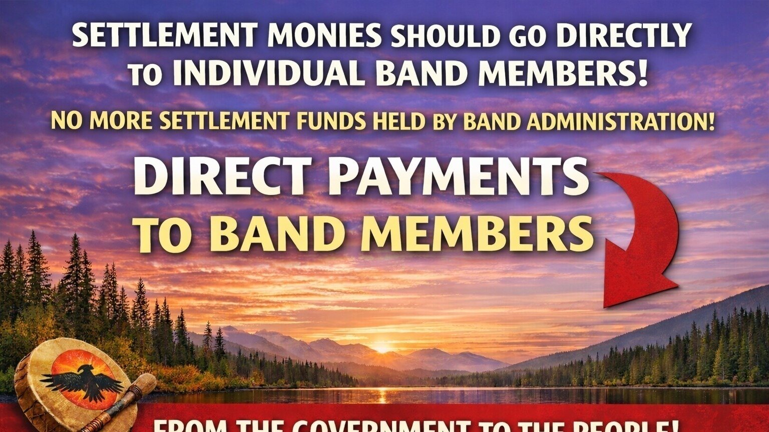 Petition · Demand direct control for First Nation individuals over ...