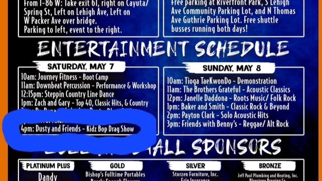 Petition · No drag show for kids sayre art festival may 7th - United ...