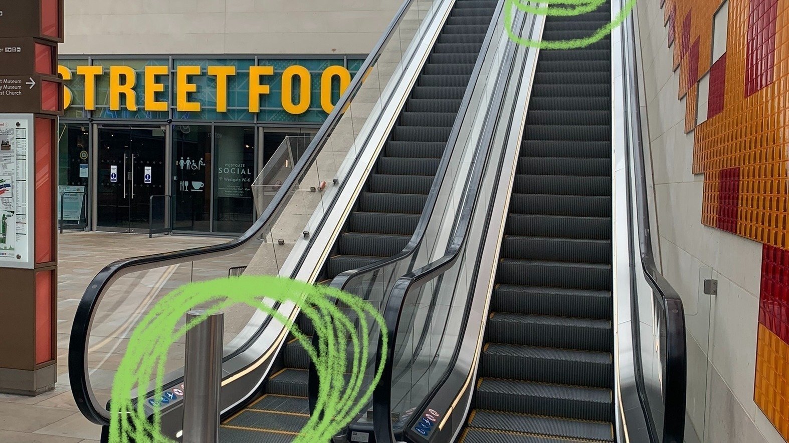 Petition · Remove escalator barriers at Westgate mall in Oxford ...