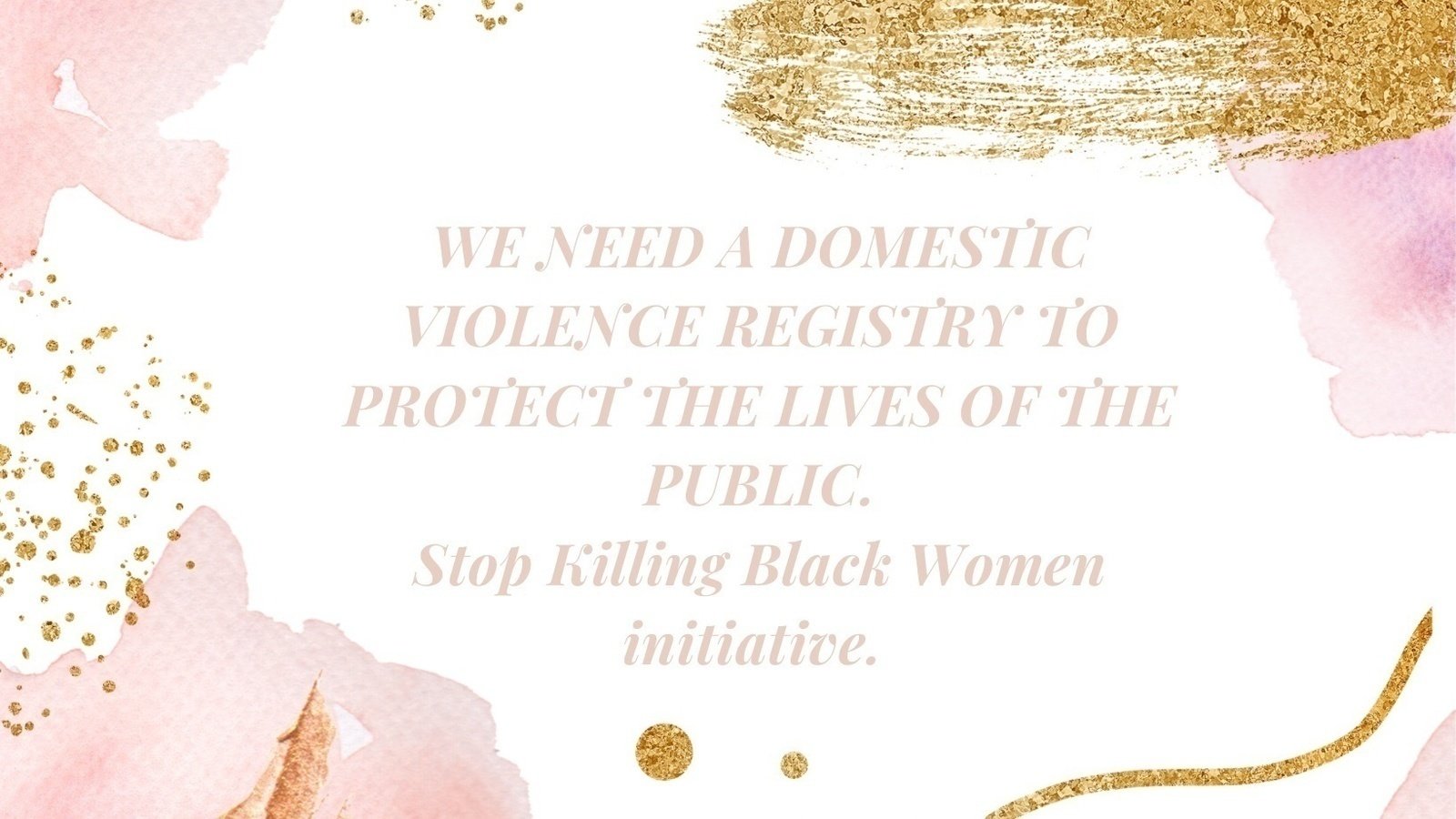 Petition · We NEED a domestic violence registry! - United States ...