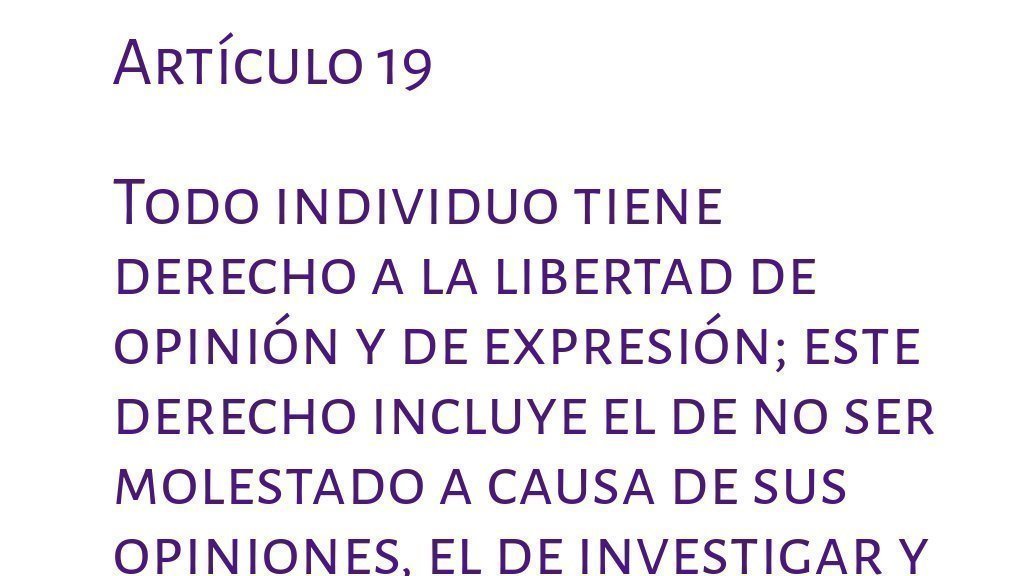 Petición · Artículo 19 a la libre expresión - Argentina · Change.org