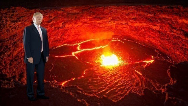 Petition · PUT DONALD TRUMP IN A VOLCANO - United States · Change.org