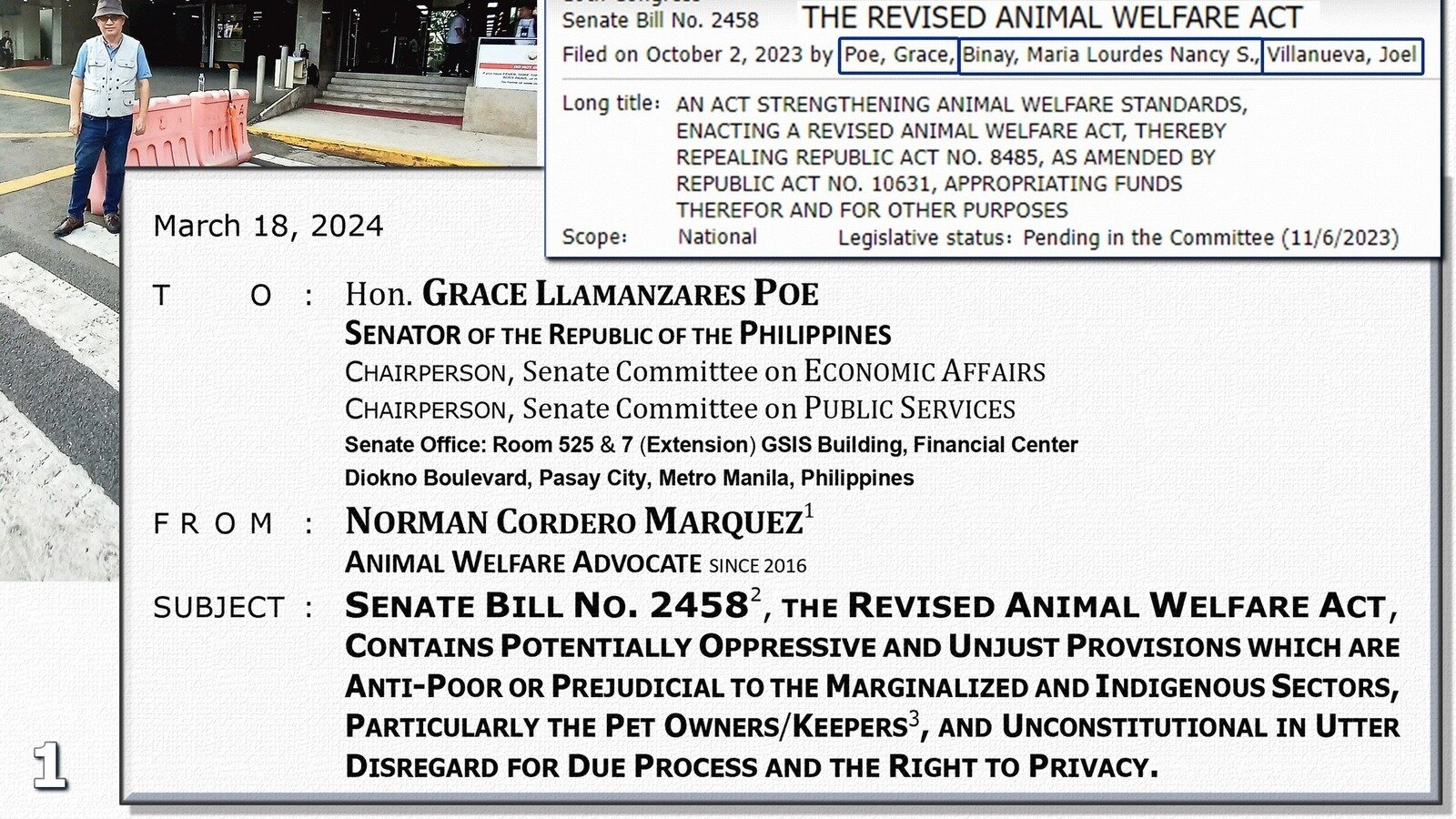 Petition · Amend Oppressive & Unconstitutional Provisions of Animal ...