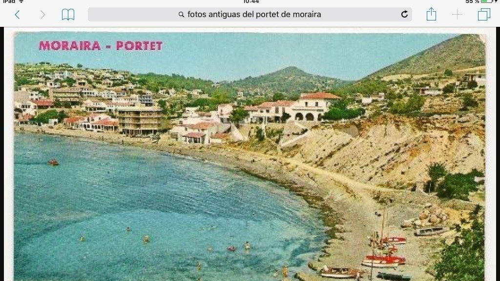 Petición · Que la playa del portet de Moraira mantenga su aspecto ...