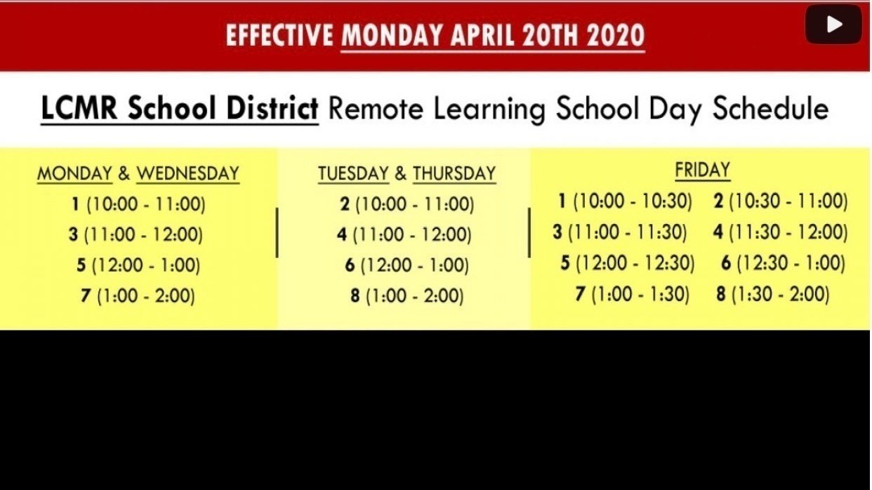 Petition · Allow students at LCMR to complete work on their own ...