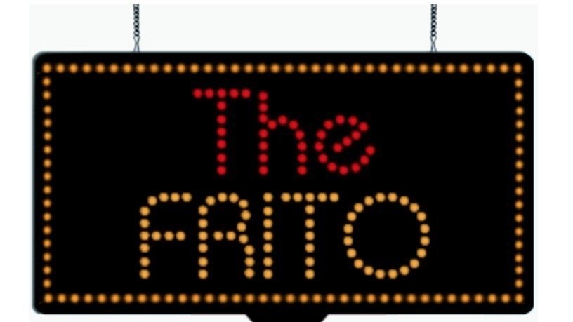 Petition · Get the Frito a neon flashing lights sign - Austin, United ...