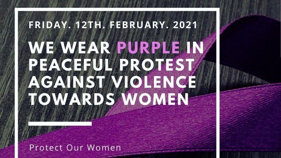 Petition · Wear Purple in Peaceful Protest. Friday 12th February 2021 ...