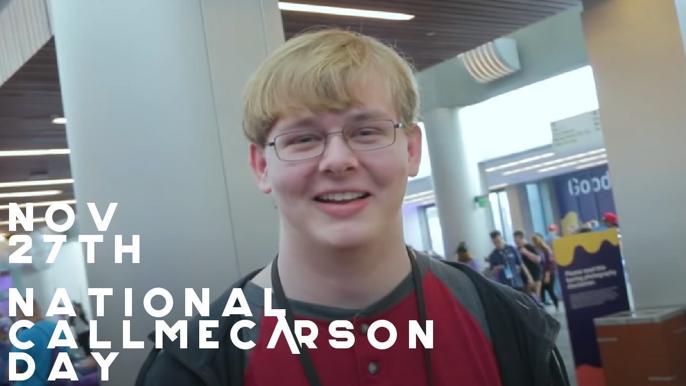 Petition · Let's make National CallMeCarson Day a thing - United States ...
