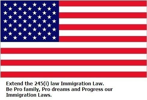 Petition · Extend the 245(i) Immigration Law. Be Pro family,Pro dreams ...