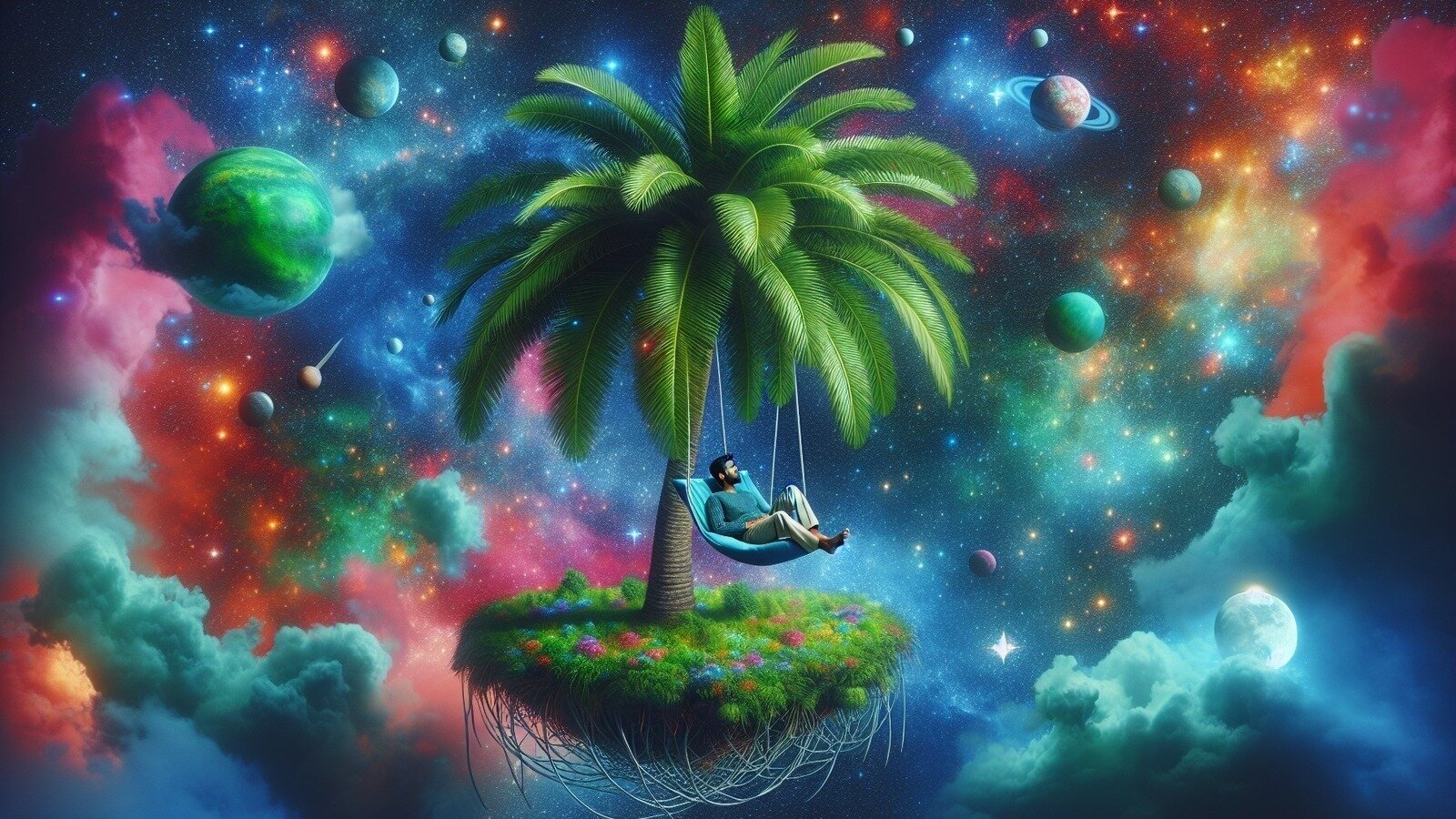 Petition · Launch Leo Lindgren Witting into Space Seated on a Palm Tree ...