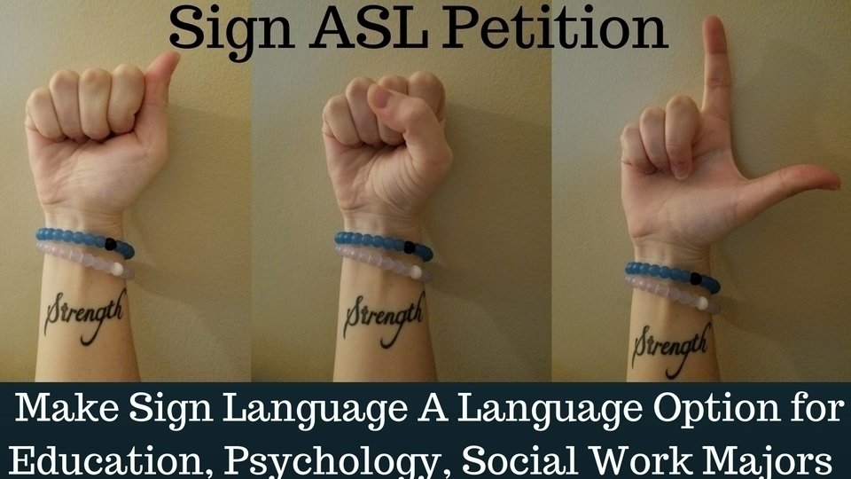 Petition · Make Sign Language A Language Option for Education ...