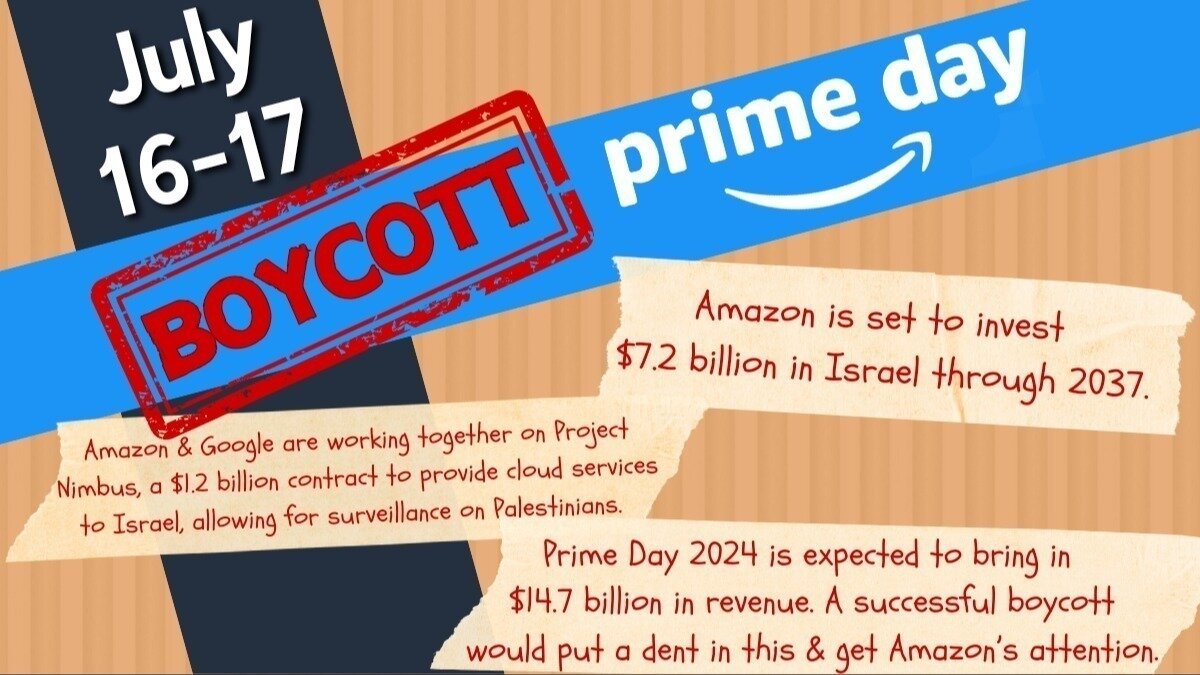 Petition · Pledge to Boycott Amazon Prime Day, July 16th & 17th, in ...
