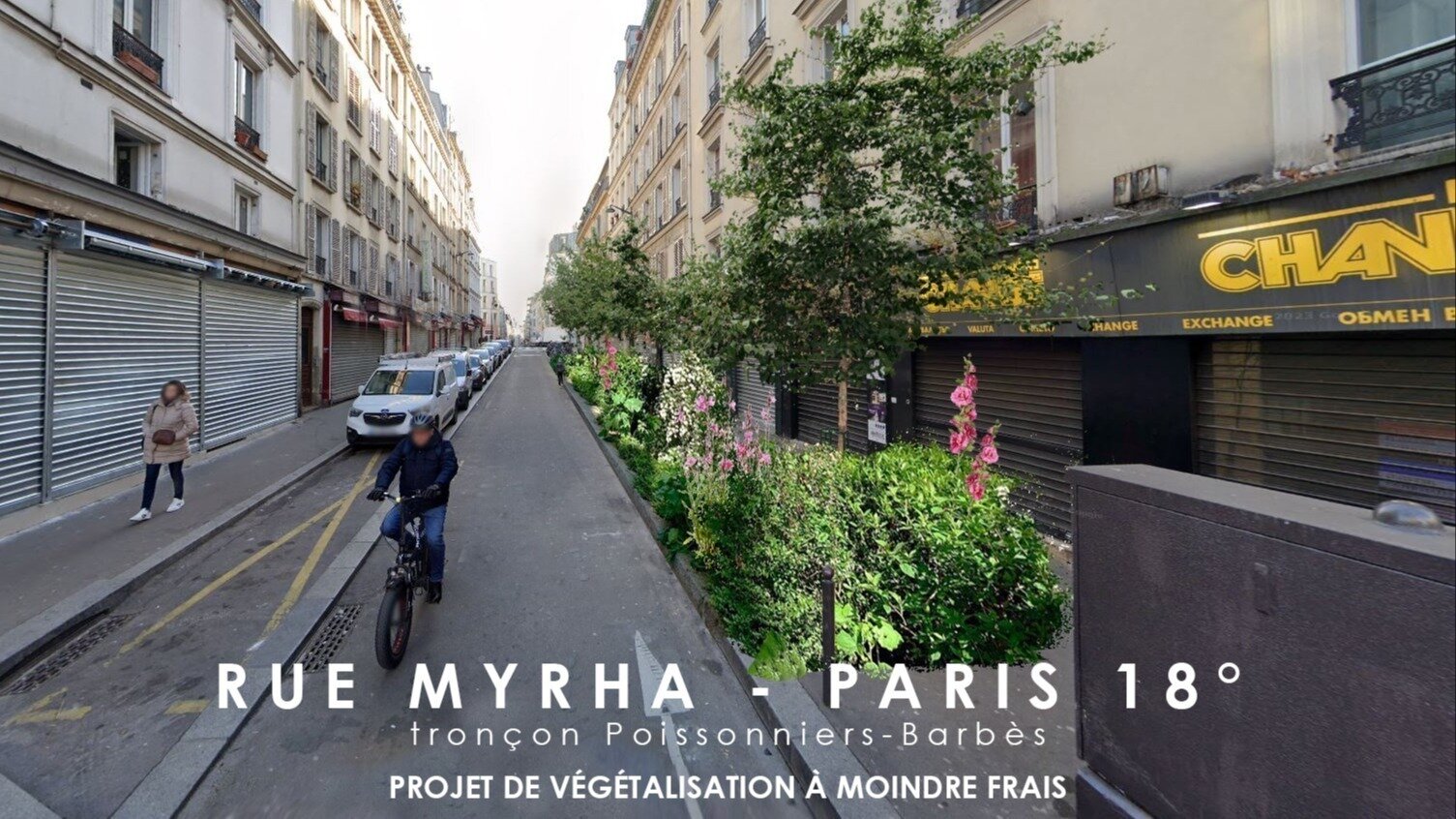 Pétition · Végétalisons la rue Myrha entre la rue des Poissonniers et le boulevard Barbès ...