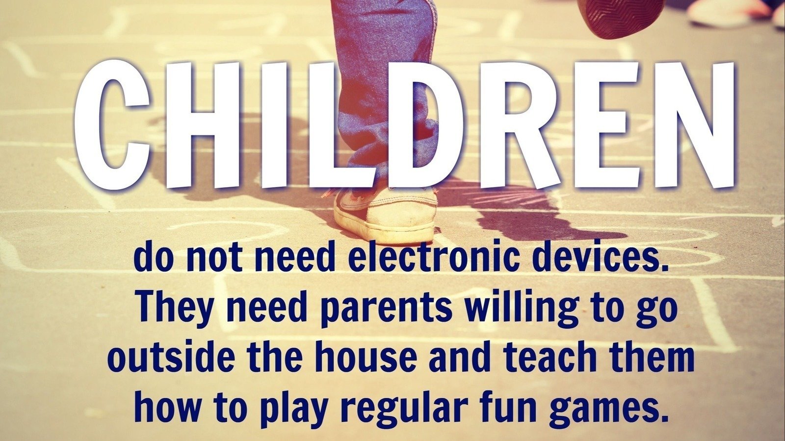 Petition · "Be Vigilant: Children are starting to forget how fun it is ...