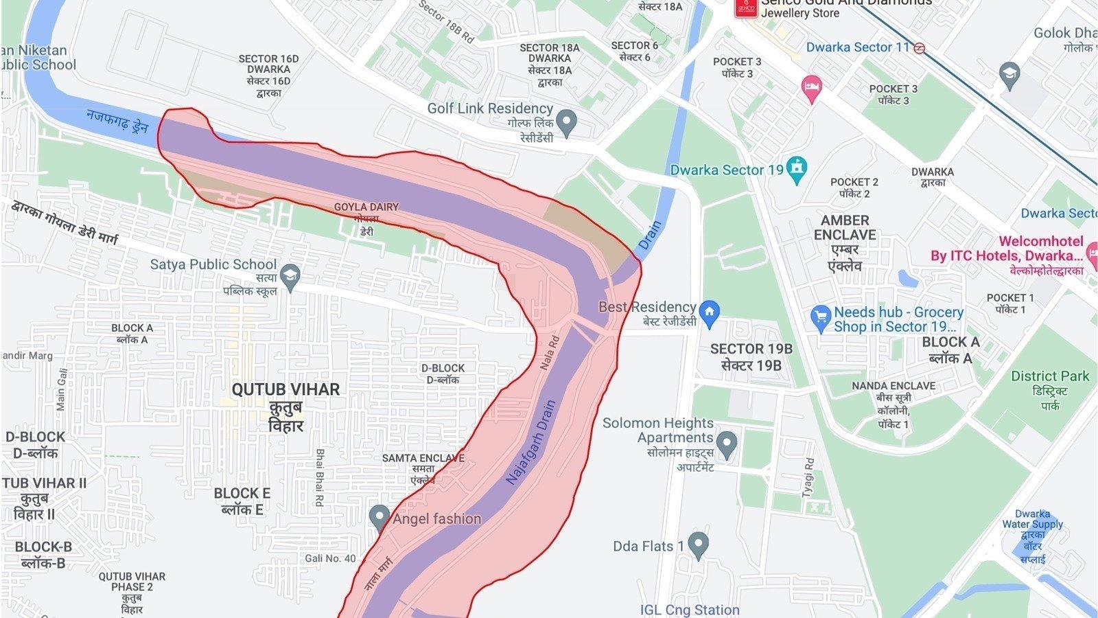 Petition · Cover the Najafgarh Drain - Dwarka - India · Change.org