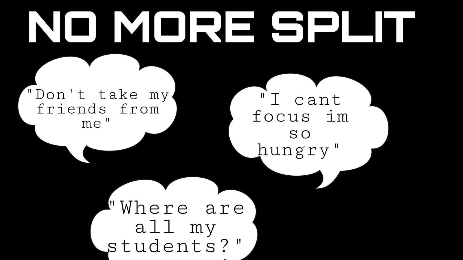 Petition · No More Split - United States · Change.org