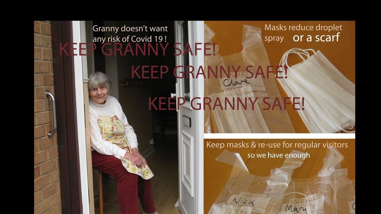 Petition · Keep Granny Safe from coronavirus - United Kingdom · Change.org