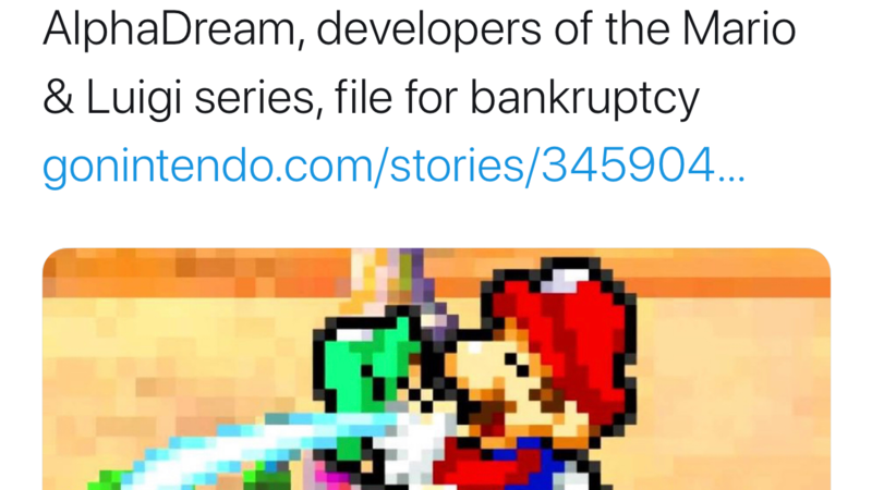 Petition · Save AlphaDream, we can't lose Mario and Luigi! · Change.org