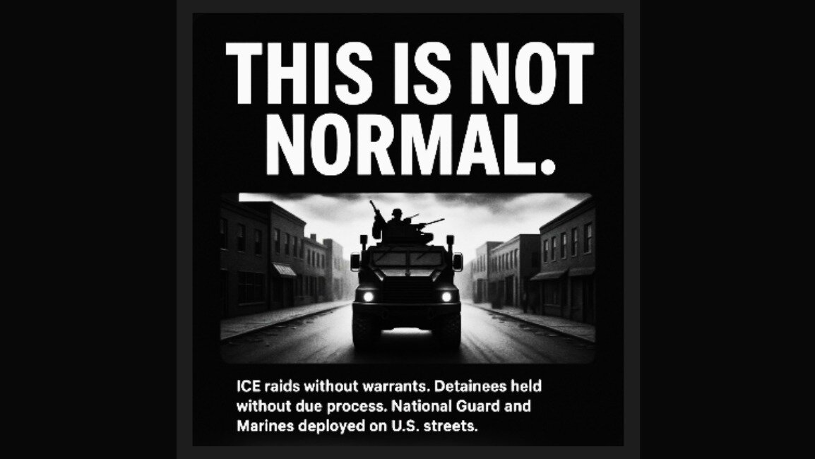 Petition · End Authoritarian Overreach: No to ICE Raids, No to Military ...