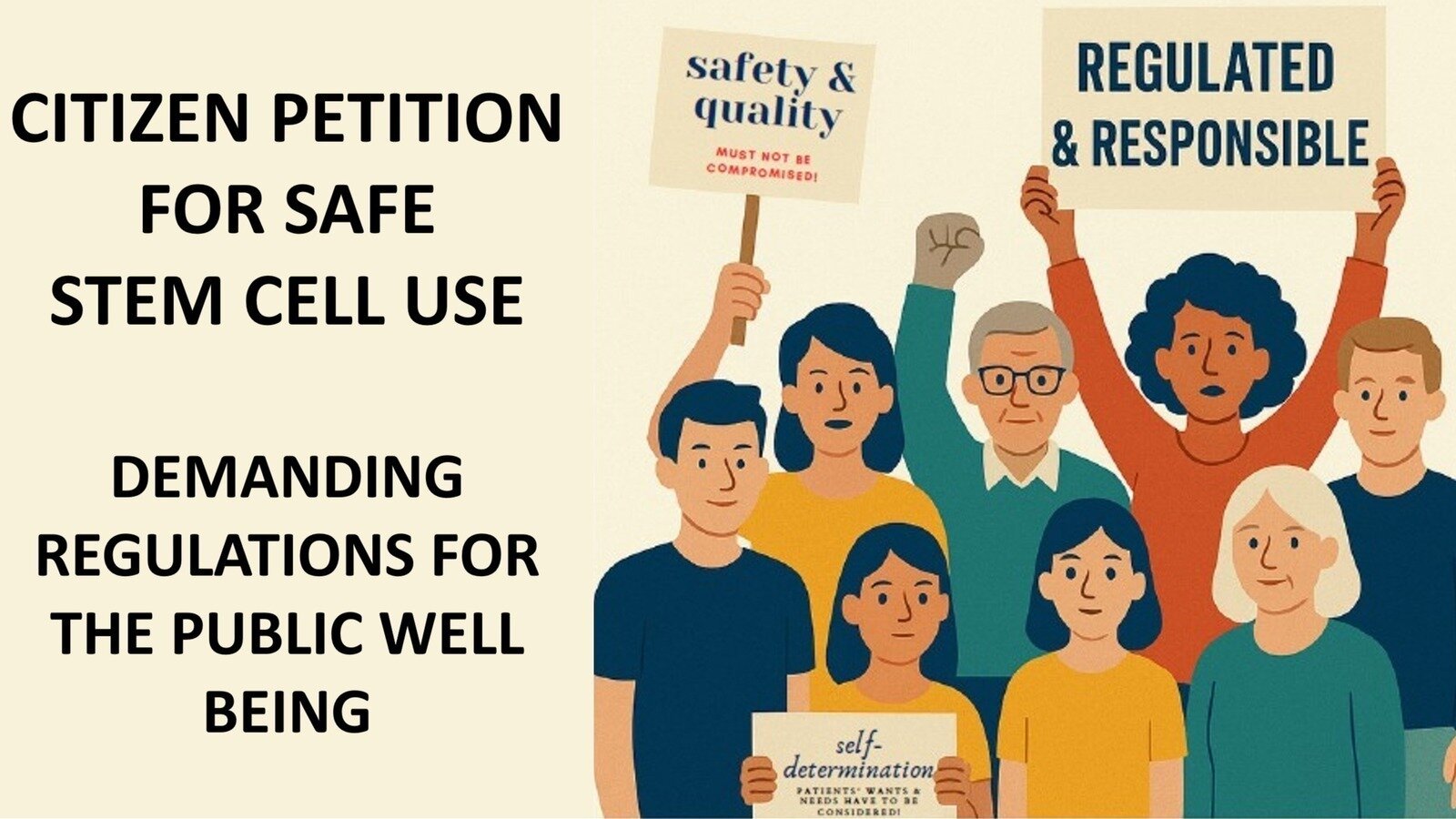 Petition · Citizen Petition for Safe, Regulated & Responsible Use of ...