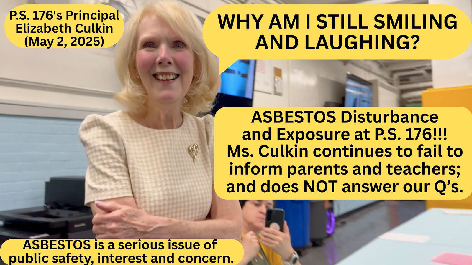 Petition · REMOVAL OF MS. ELIZABETH CULKIN (PRINCIPAL OF P S 176 ...