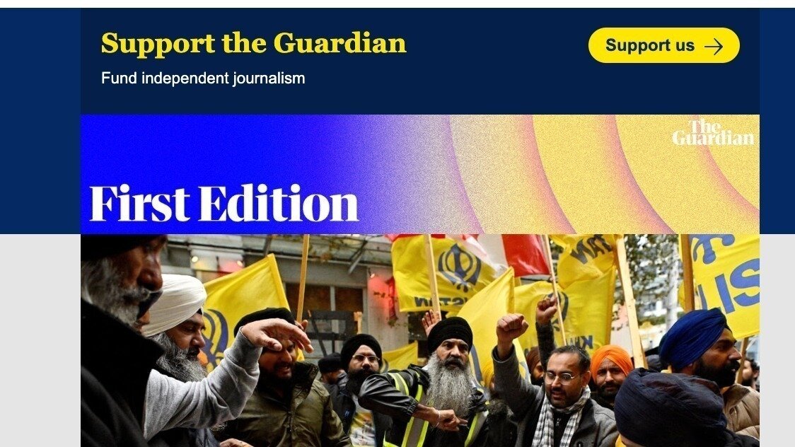 Petition · Demand The Guardian UK to Apologise and Retract Image Knifing Indian Flag - United ...