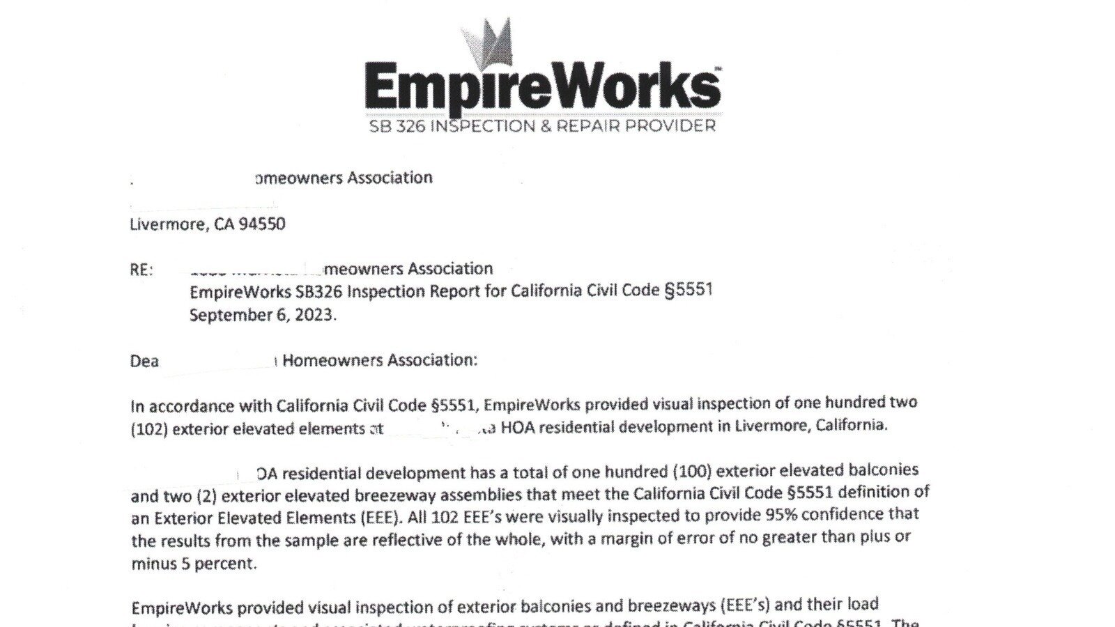 Petition · BAN SB 326 BALCONY INSPECTORS FROM PROVIDING BIDS TO PERFORM ...