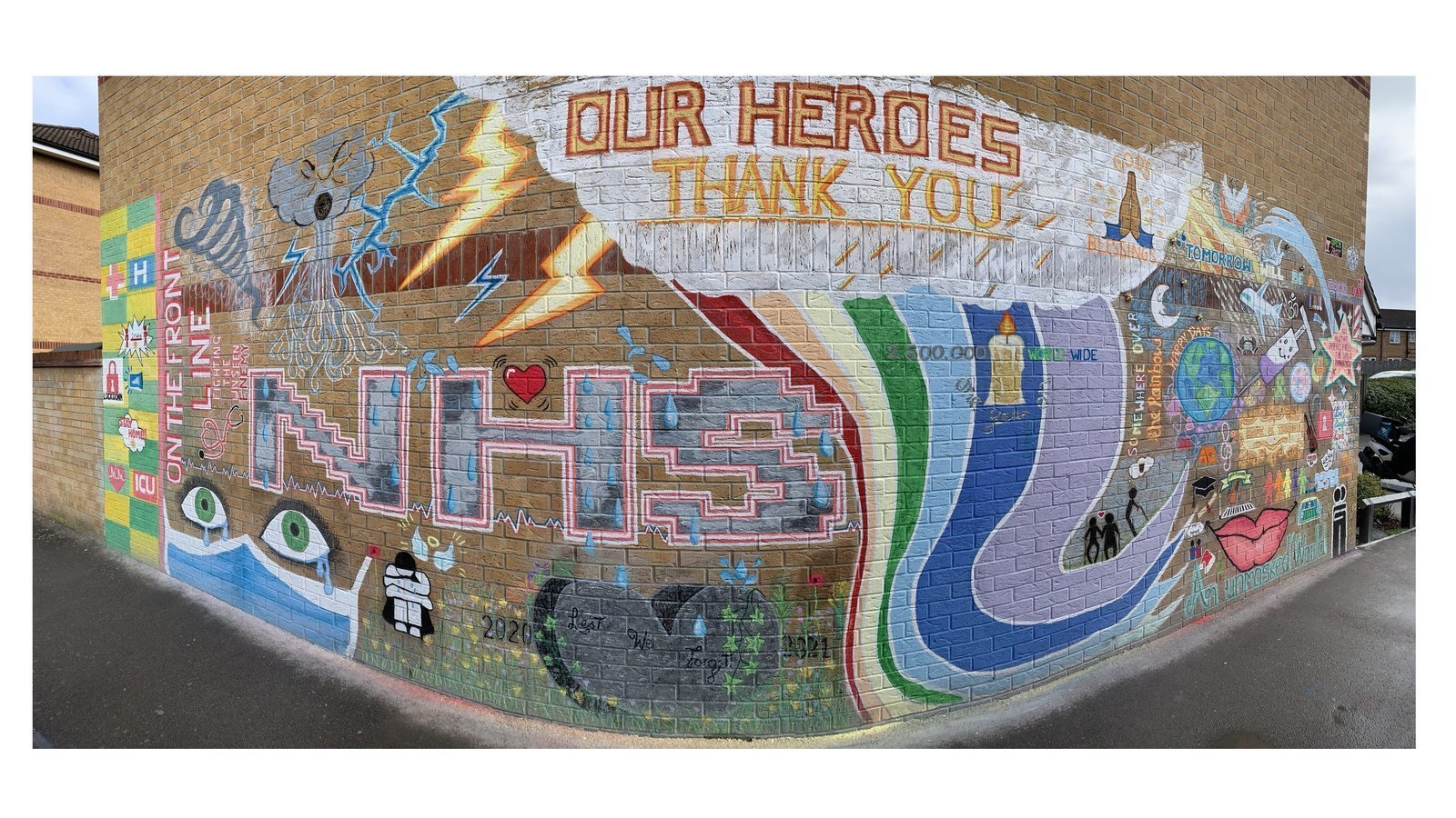 Petition · Help Save Mum's "Thank You NHS" Mural - United Kingdom ...