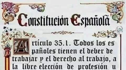 Petición · gobierno de ESPAÑA: Que se cumpla inmediatamente el articulo ...
