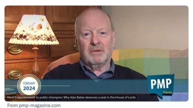 Petition update · Public champion: Alan Bates deserves a seat in the ...
