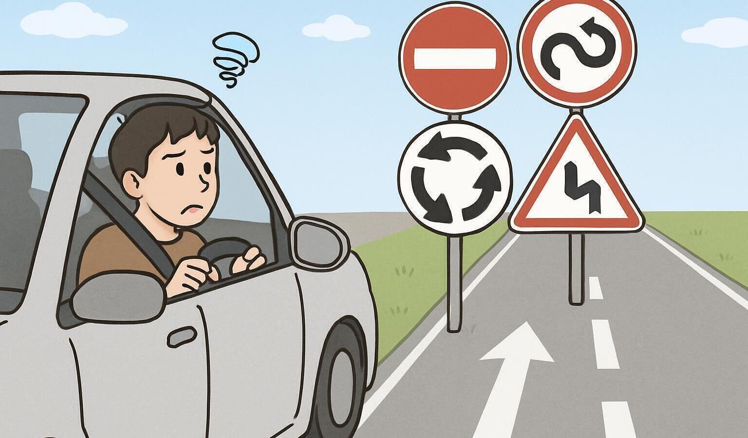 Petition · Improve road markings and reduce reliance on signs - United ...