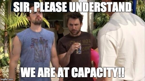 Petition · To stop people from petitioning! We are at capacity ...