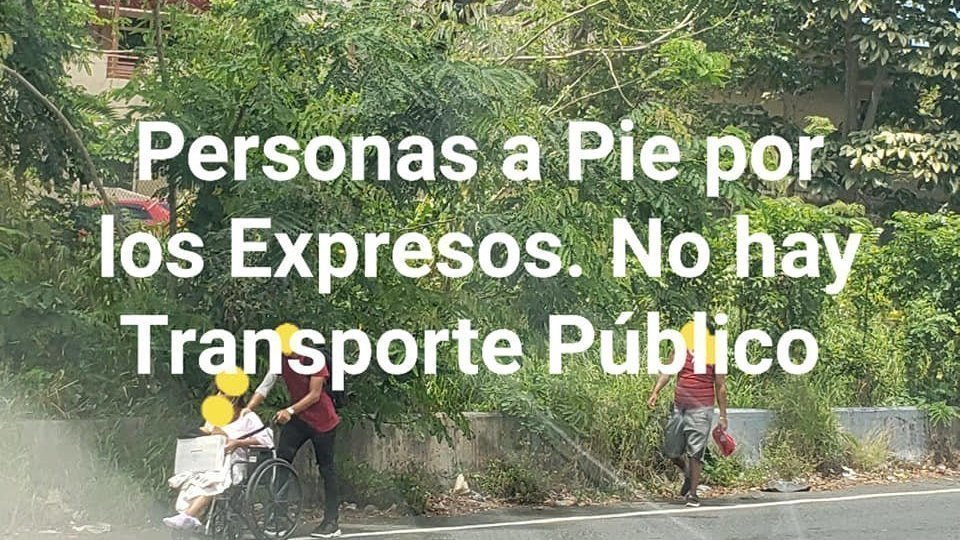 Petición · Que se reanude el servicio de Transporte Público (AMA ...