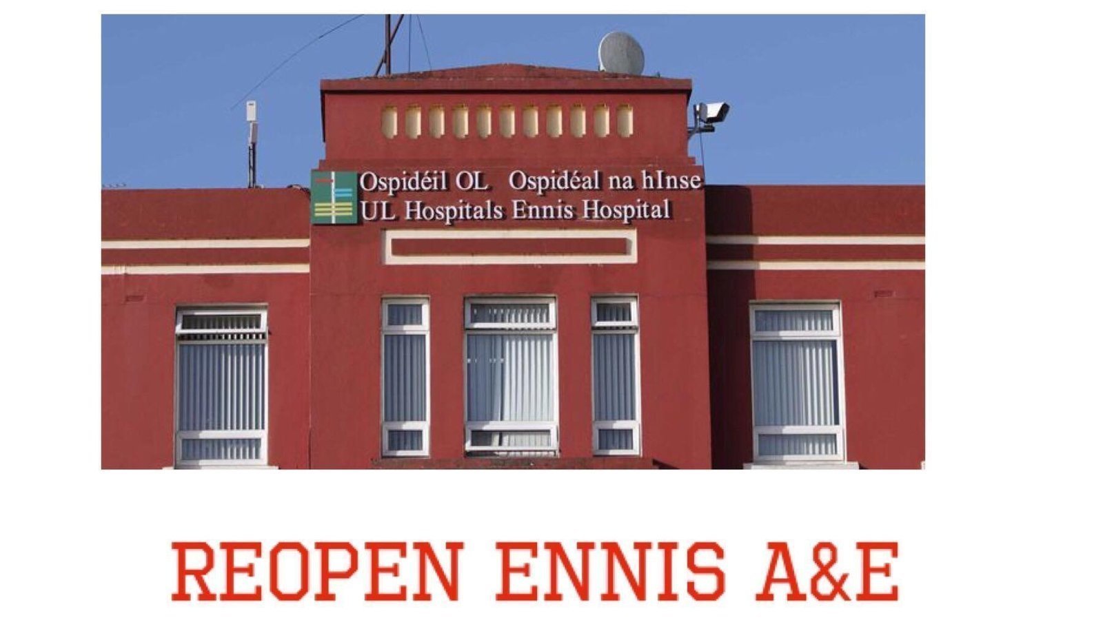 Petition · Restore Ennis A&E NOW! - Ireland · Change.org