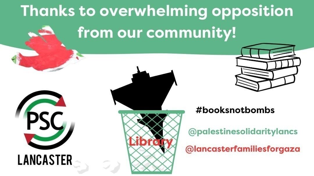 Petition update · SUCCESS! BAE are OUT of our public libraries ...