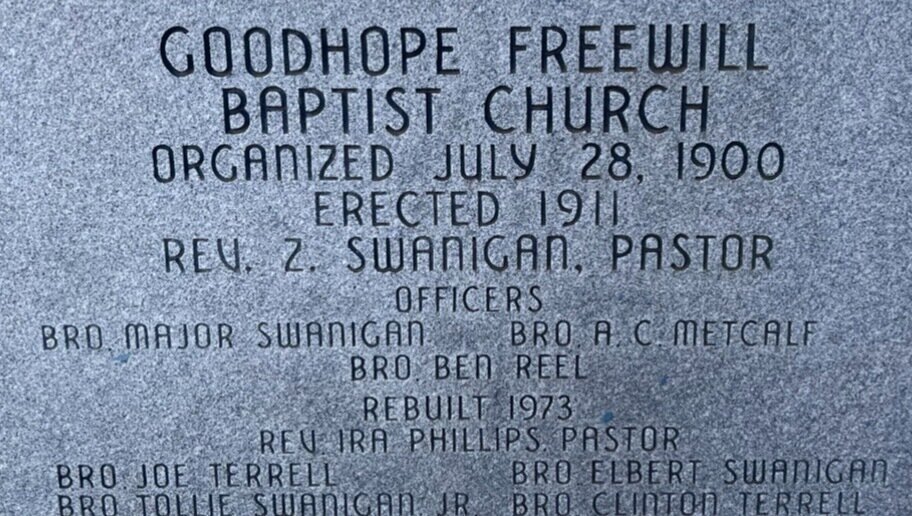 Petition · Keep Good Hope Freewill Baptist Church's Name - United ...